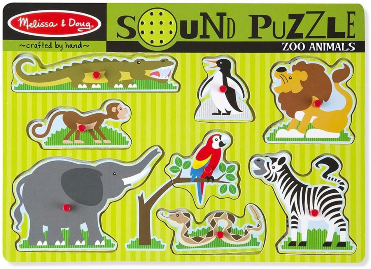 Zoo Animals Sound Puzzle — Adventure Hobbies & Toys