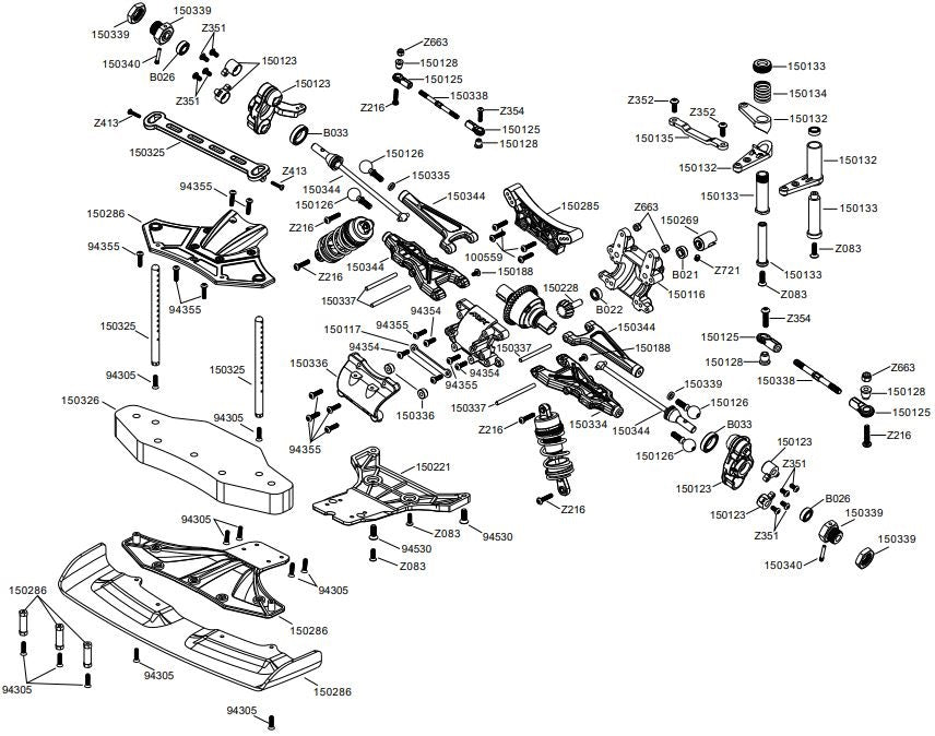 Maverick Quantum R Flux Parts Exploded View (150313) — Adventure ...