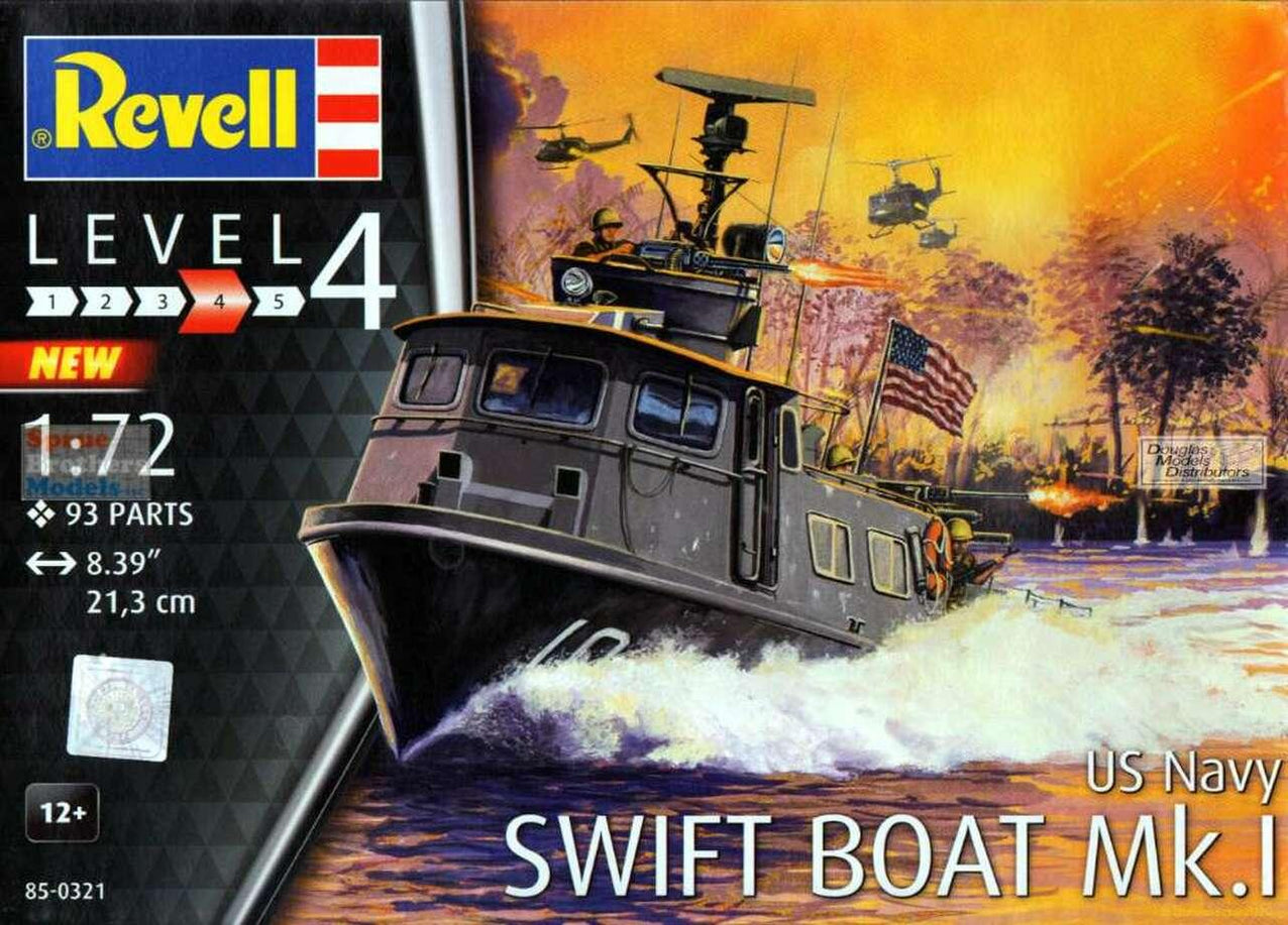 1/72 US Navy Swift Boat MK.I Model — Adventure Hobbies & Toys