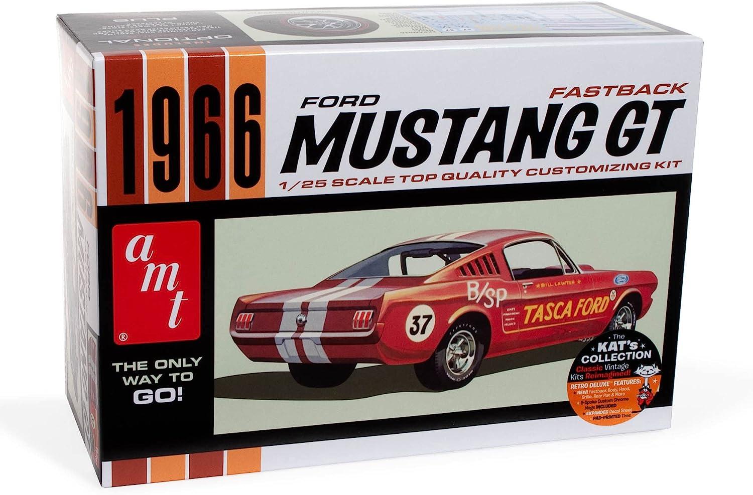 1966 Ford Mustang Fastback 2+2 1/25 Model — Adventure Hobbies & Toys
