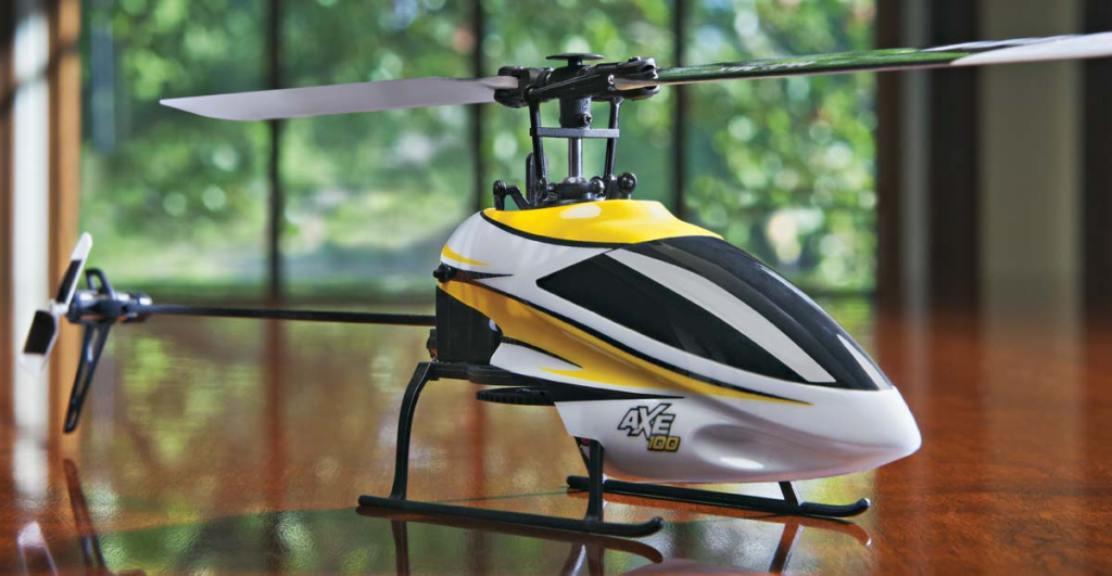 AXE 100 CP FLYBARLESS RTF HELICOPTER — Adventure Hobbies & Toys
