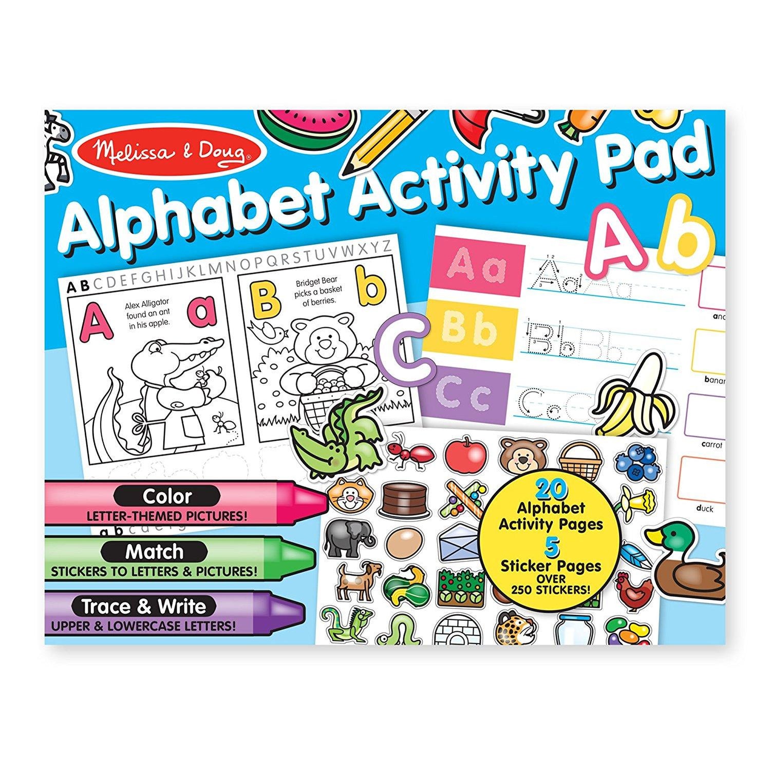 Alphabet Activity Pad — Adventure Hobbies & Toys