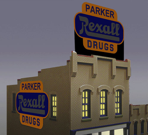 Rexall Drugs Logo Rexall Drugstore Logo Hi Res Stock Photography And