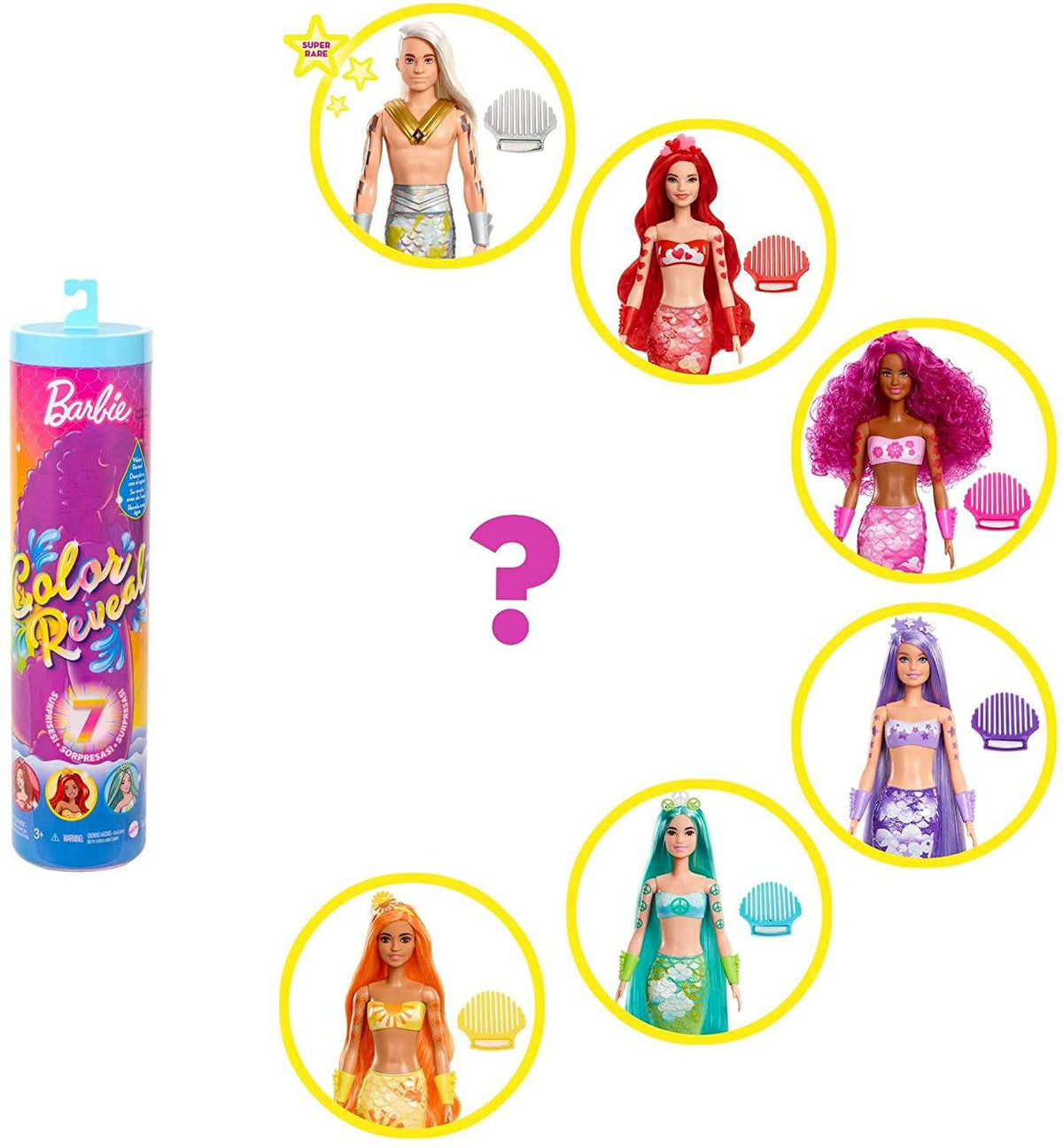 Barbie Color Reveal Mermaid — Adventure Hobbies & Toys