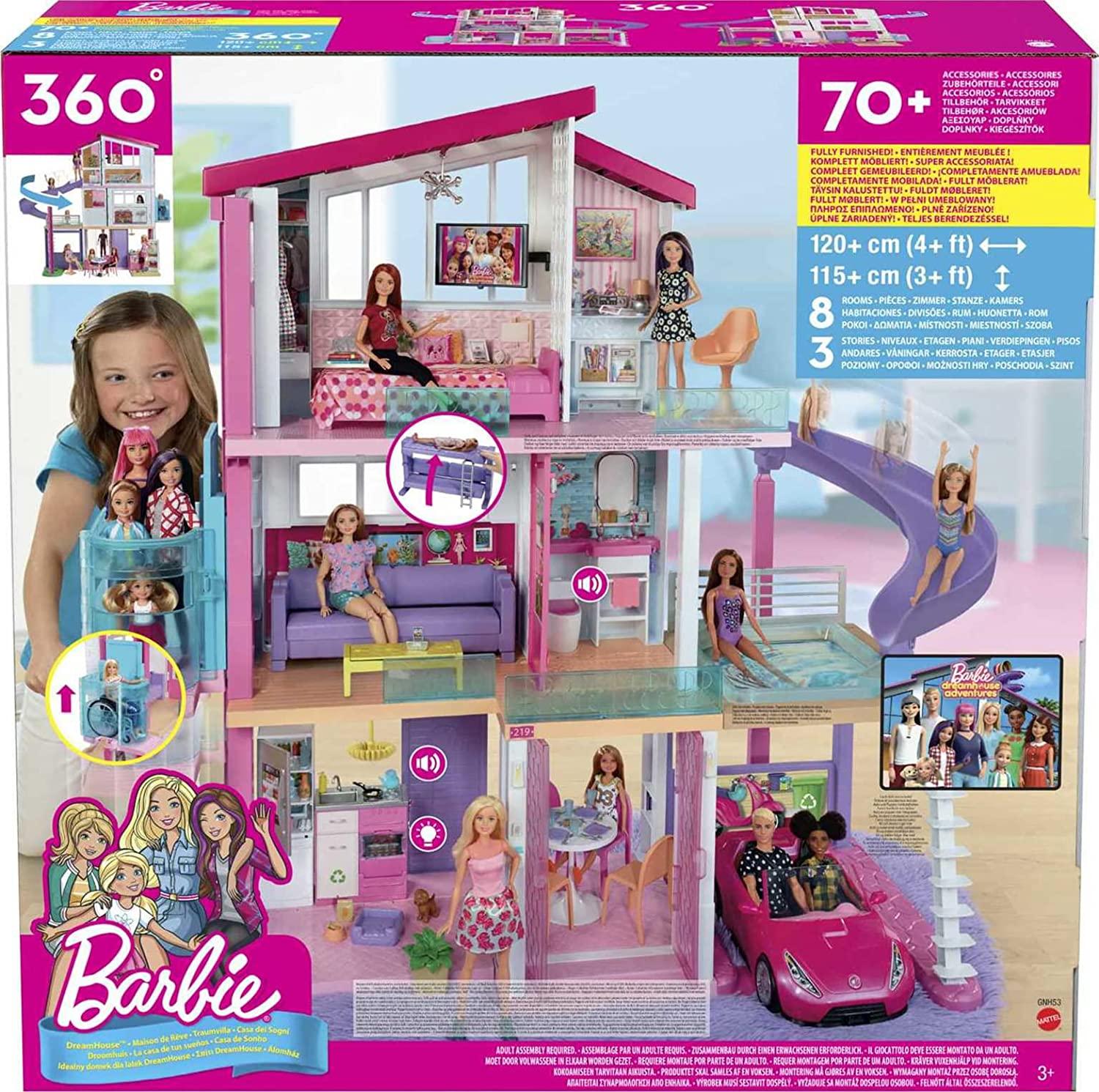 Barbie Dream House With Elevator — Adventure Hobbies & Toys