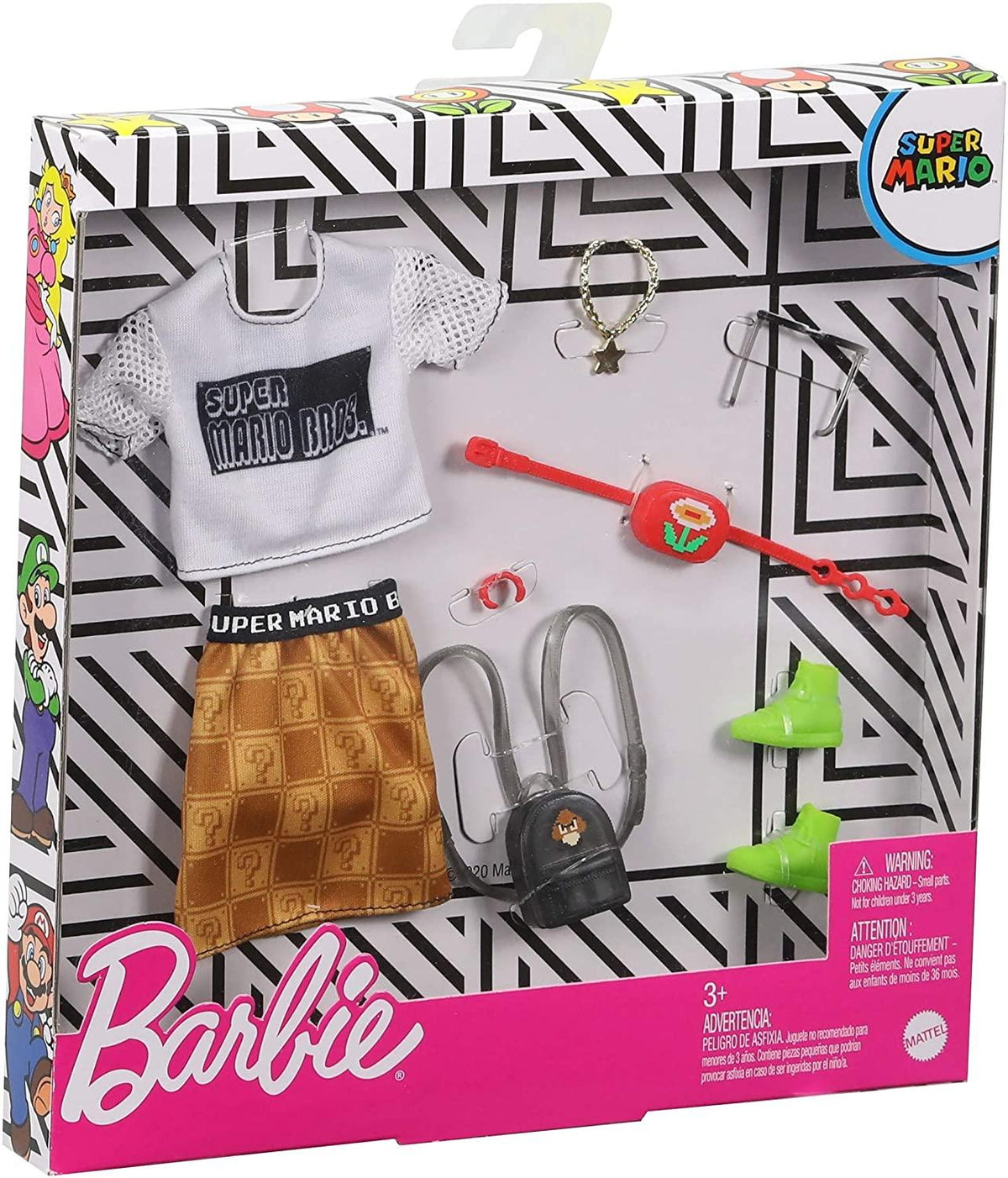 Barbie Outfit- Super Mario Bros. — Adventure Hobbies & Toys