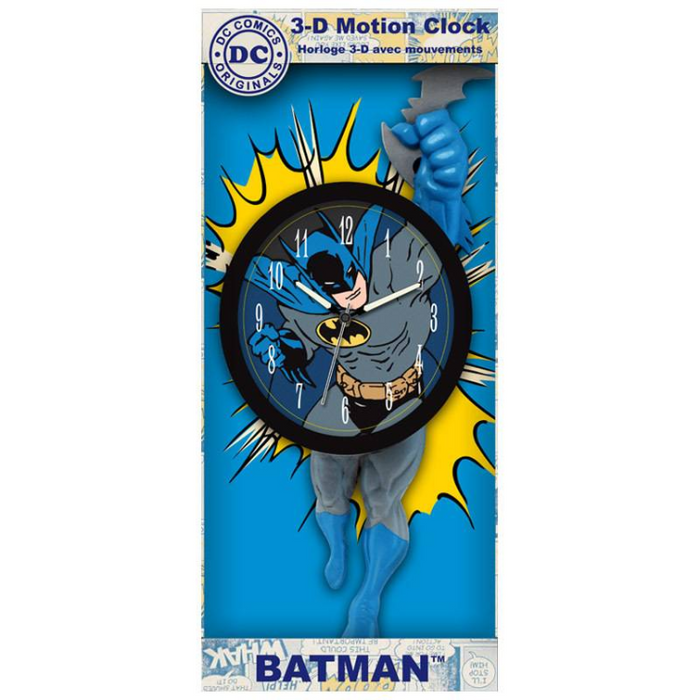 Batman 3D Motion Clock — Adventure Hobbies & Toys