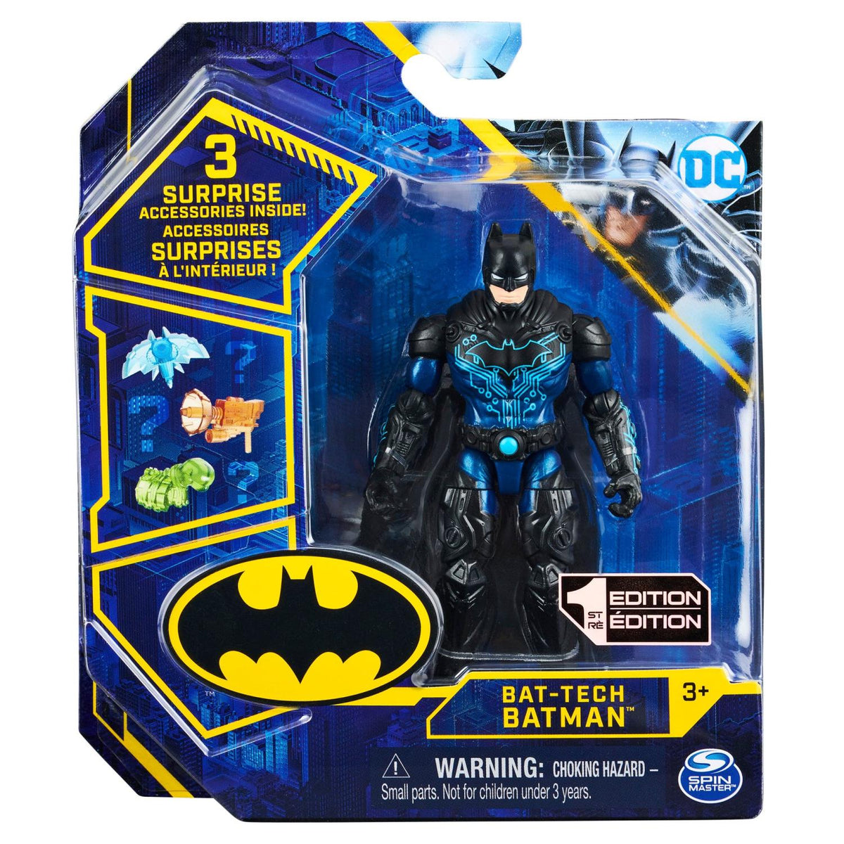 Batman 4in Figure Blue Suit — Adventure Hobbies & Toys