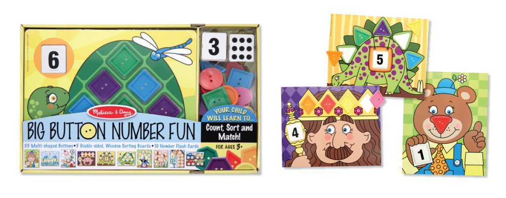Big Button Number Fun — Adventure Hobbies & Toys