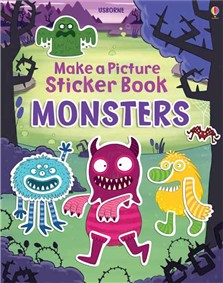 Build Picture Monsters Sticker Book — Adventure Hobbies & Toys