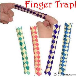 Chinese Finger Traps (Bag of 12) — Adventure Hobbies & Toys