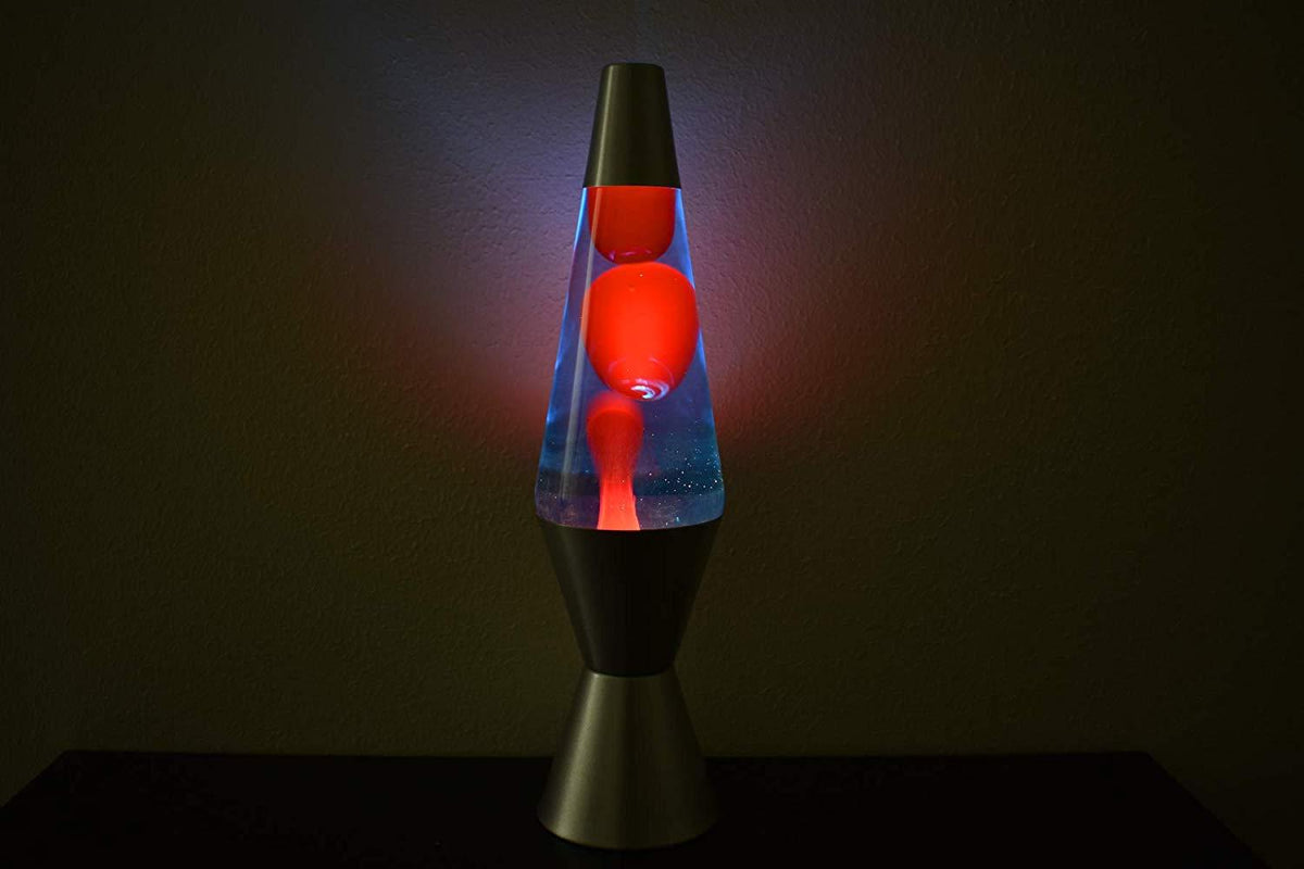 Classic Lava Lamp Red/Blue 14" — Adventure Hobbies & Toys