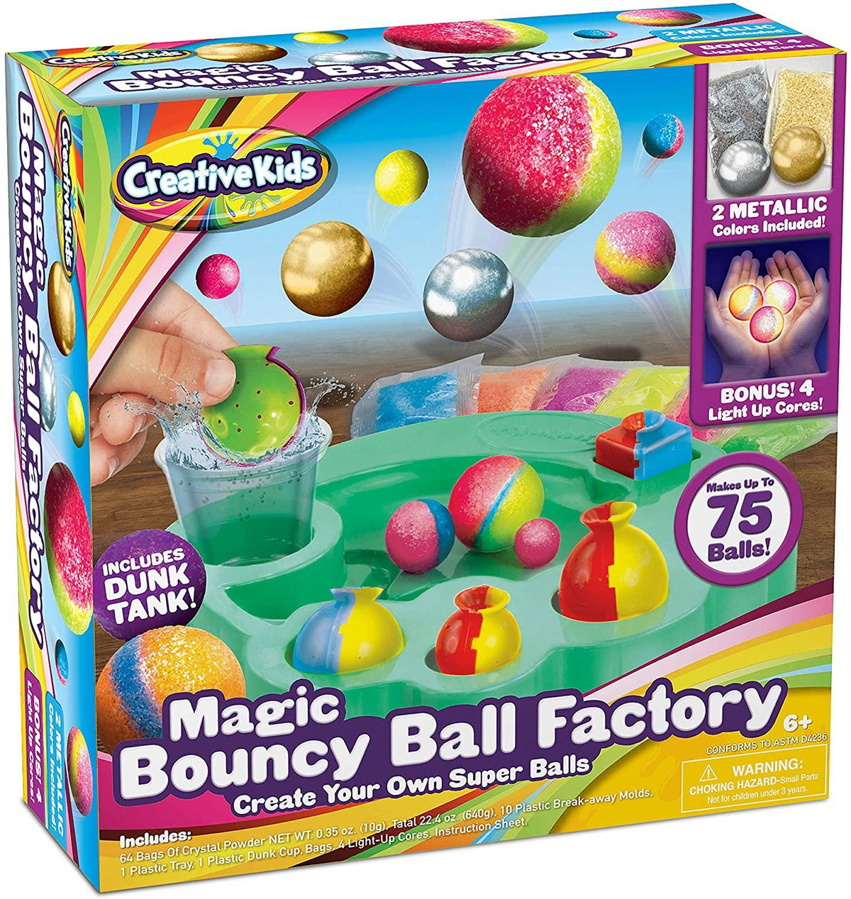 Creative Kids Magic Bouncy Ball Factory Kit — Adventure Hobbies & Toys