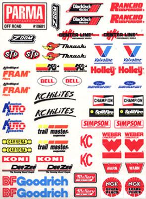Decal Off-Road Sponsor Med — Adventure Hobbies & Toys