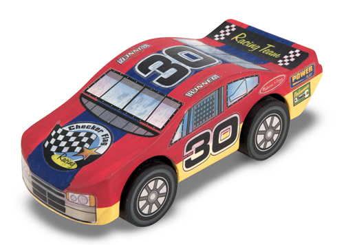 Decorate-Your-Own Wooden Race Car — Adventure Hobbies & Toys