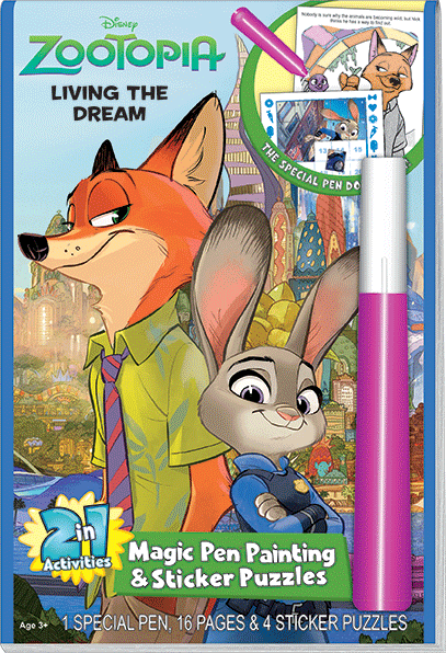 coloring book zootopia