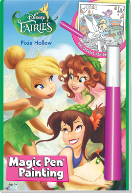 pixie hollow coloring book