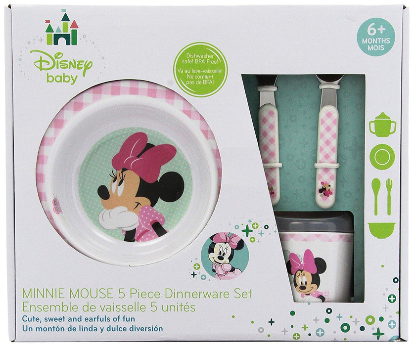 Disney's Minnie Mouse 5pc Dinnerware Set — Adventure Hobbies & Toys