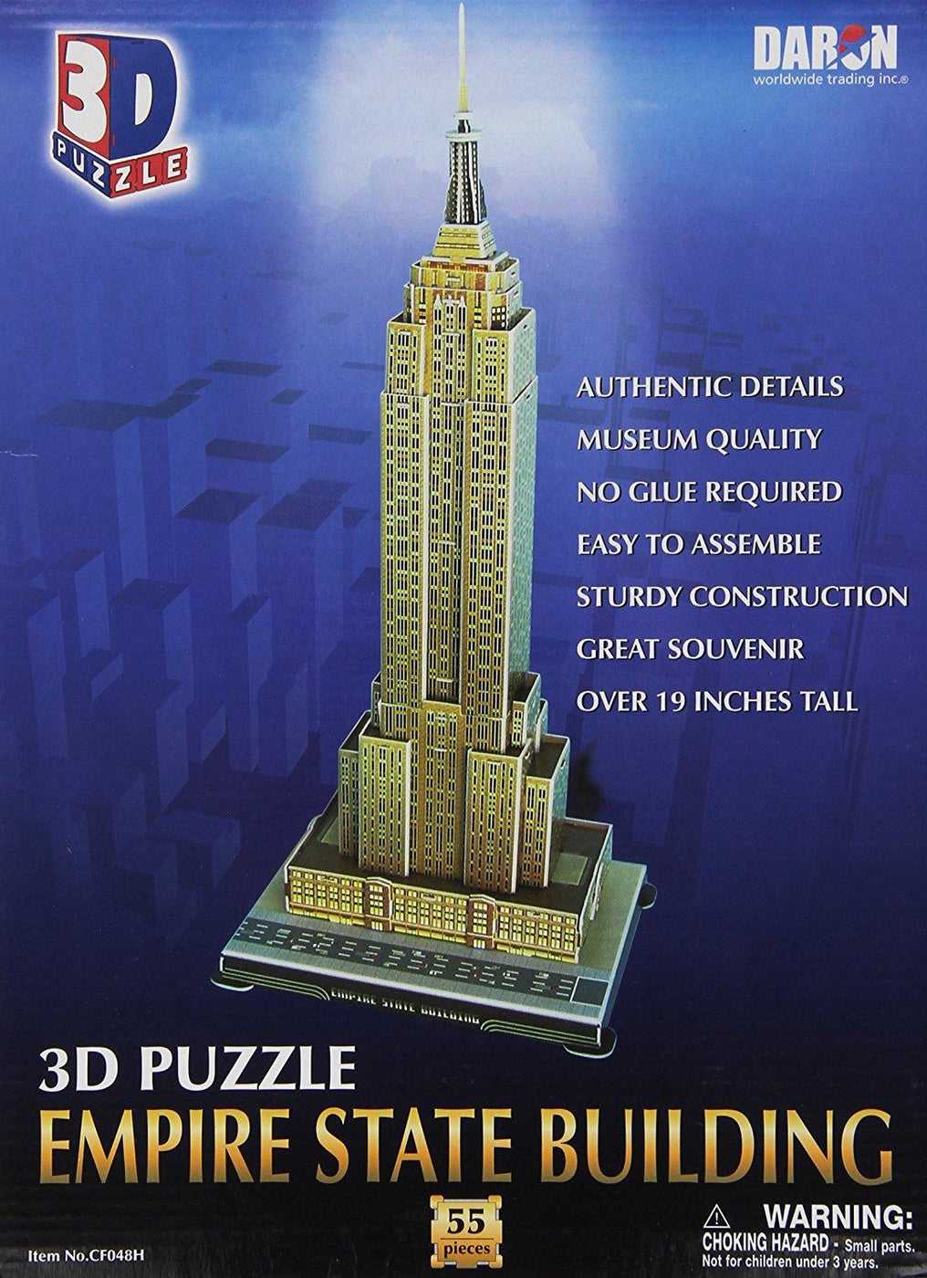 EMPIRE STATE BUILDING 3D PUZZLE — Adventure Hobbies & Toys