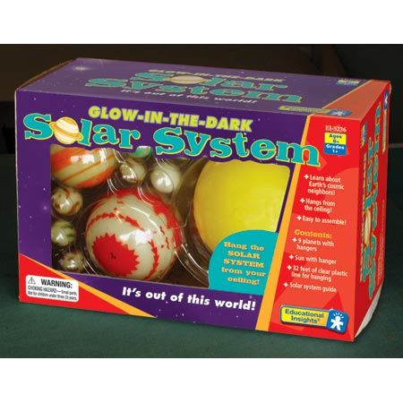 Glow-in-the-Dark Solar System — Adventure Hobbies & Toys