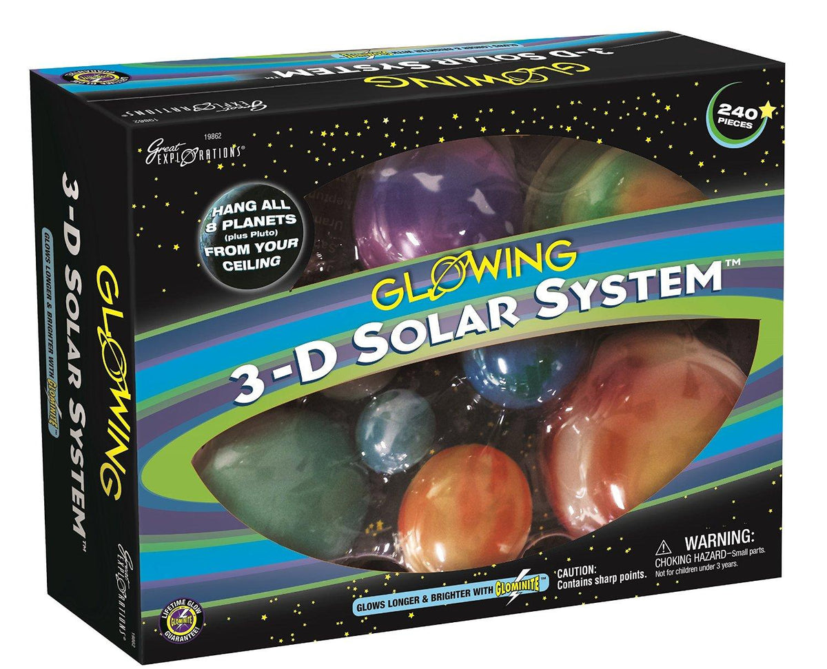 Great Explorations 3D Solar System — Adventure Hobbies & Toys
