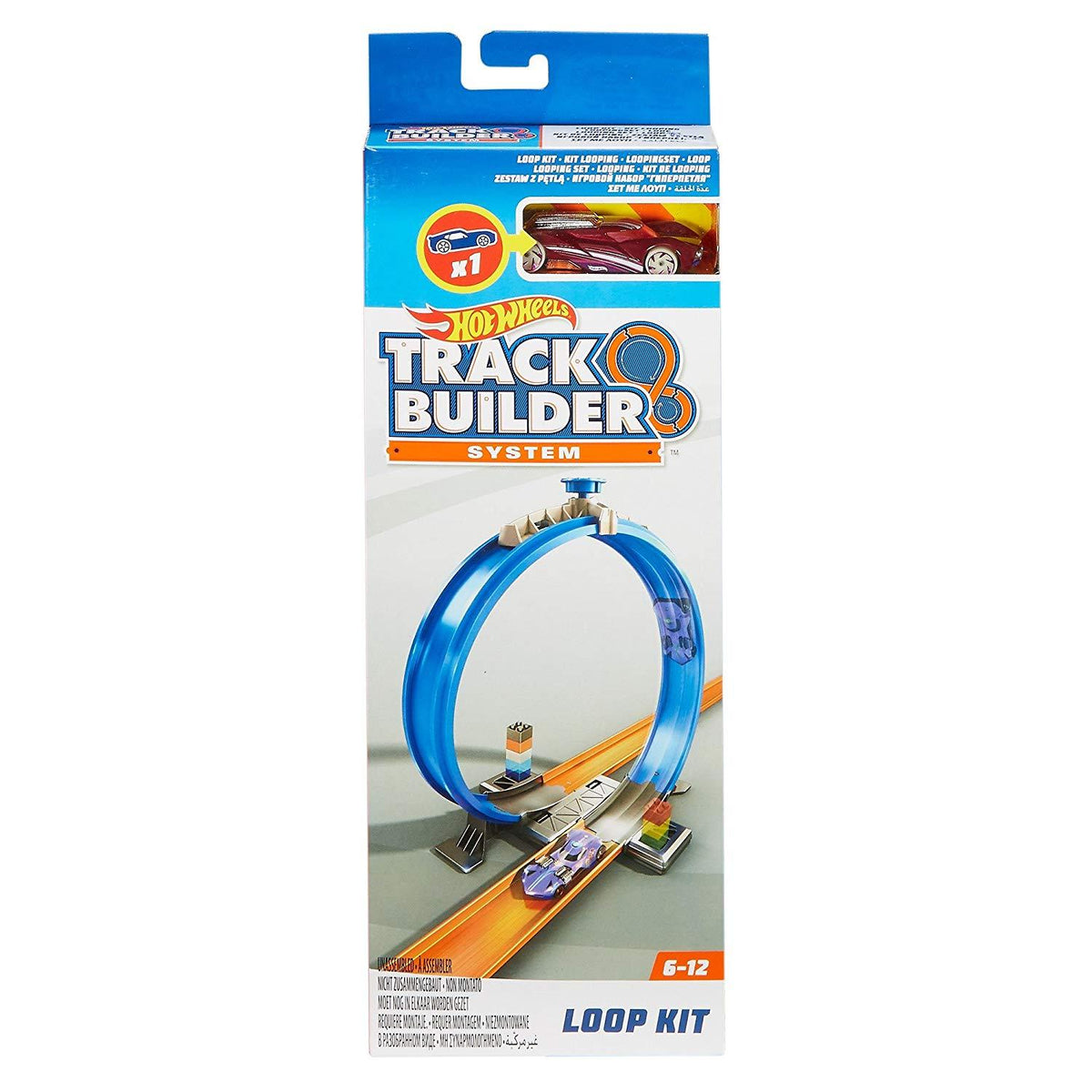 hot wheels track loop