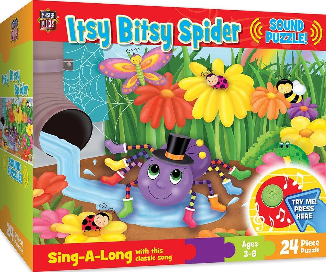 Itsy Bitsy Spider Sing A Long Puzzle — Adventure Hobbies & Toys