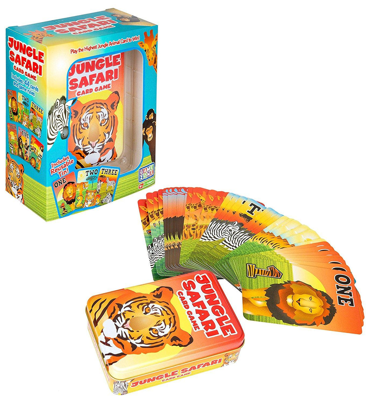 Jungle Safari Card Game — Adventure Hobbies & Toys