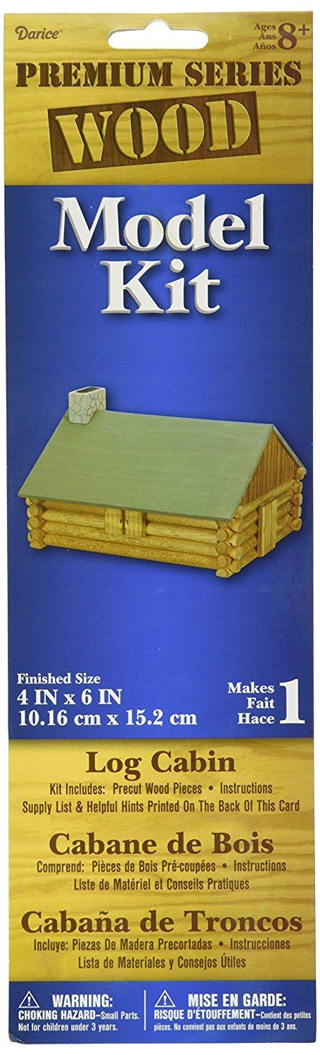 Log Cabin Wooden Kit — Adventure Hobbies & Toys