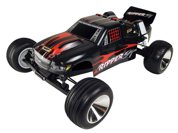 MRP Ripper w/2.4Ghz Blk Radio Contrlld 2WD Stadium Truck -Free NiMh ...