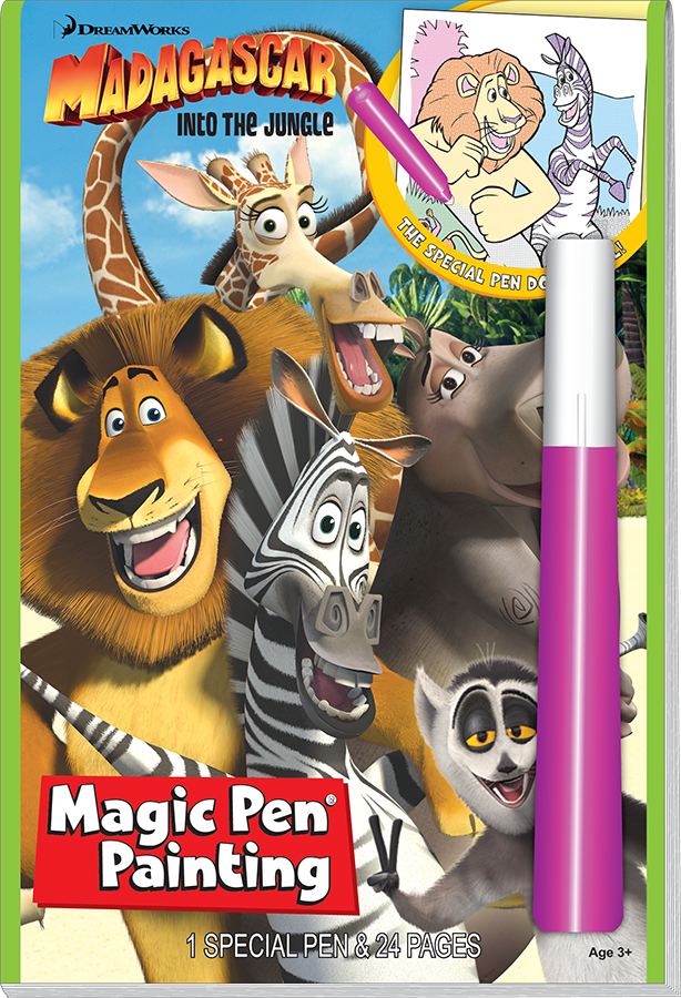 Madagascar Movie Activity Book — Adventure Hobbies & Toys