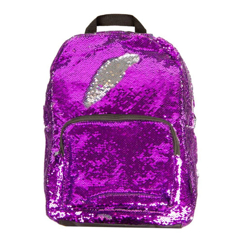 Magic Sequin Mini Backpack Purple/Silver — Adventure Hobbies & Toys