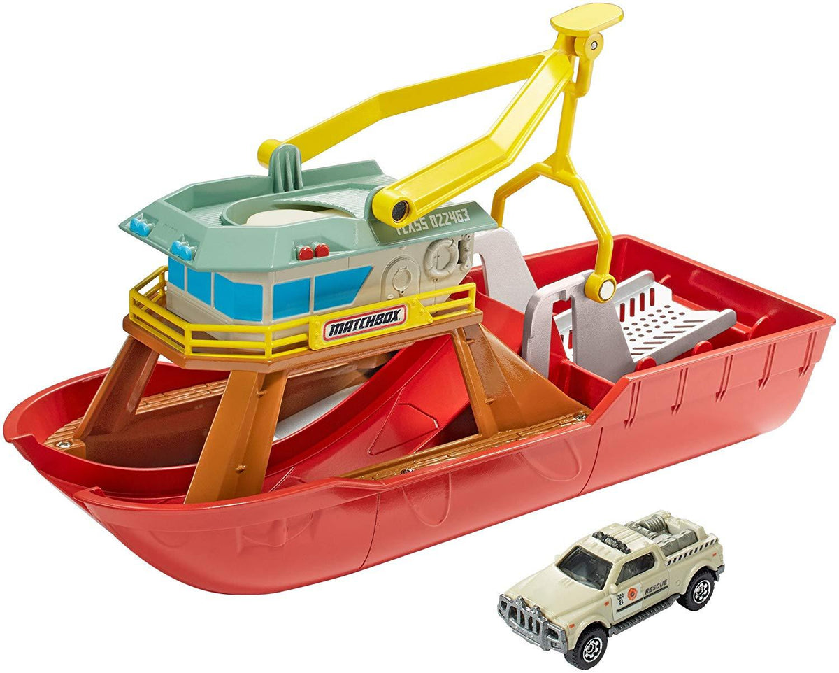 Matchbox Dunk N Launch Boat — Adventure Hobbies & Toys