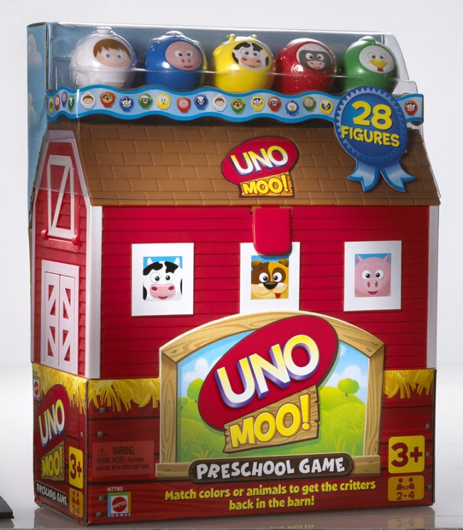 Mattel Uno Moo Game — Adventure Hobbies & Toys