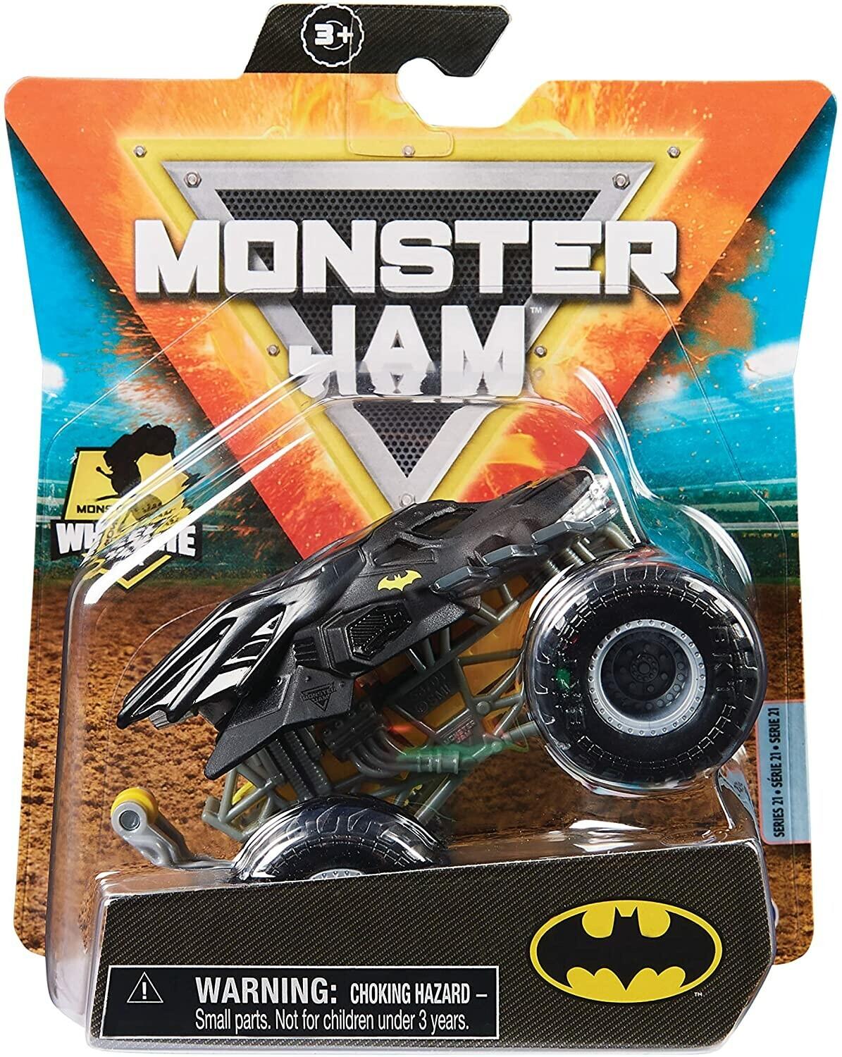 Monster Jam Batman with Wheelie Bar Truck — Adventure Hobbies & Toys
