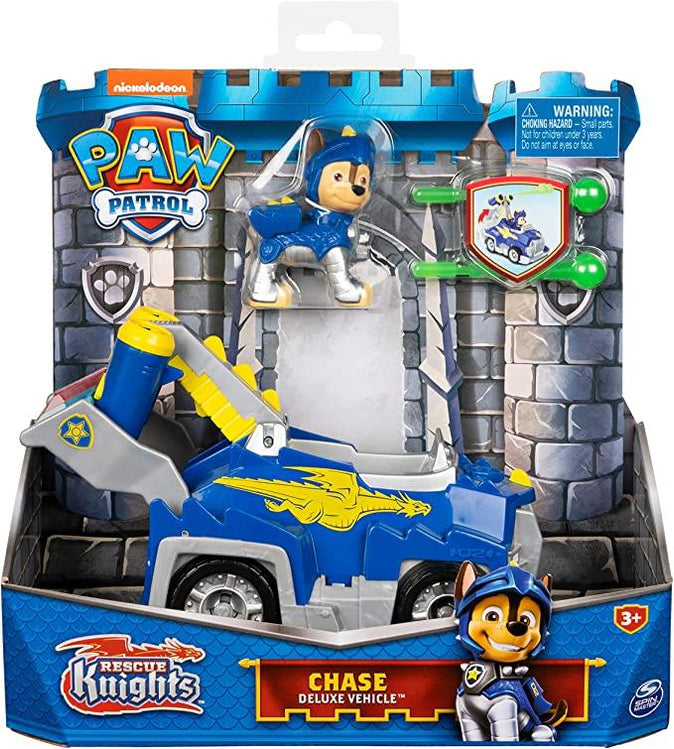 Paw Patrol Chase Rescue Knights Vehicle — Adventure Hobbies & Toys