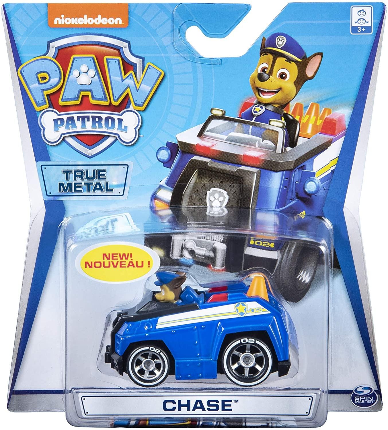 Paw Patrol Die Cast Vehicle-Chase's Police Car — Adventure Hobbies & Toys