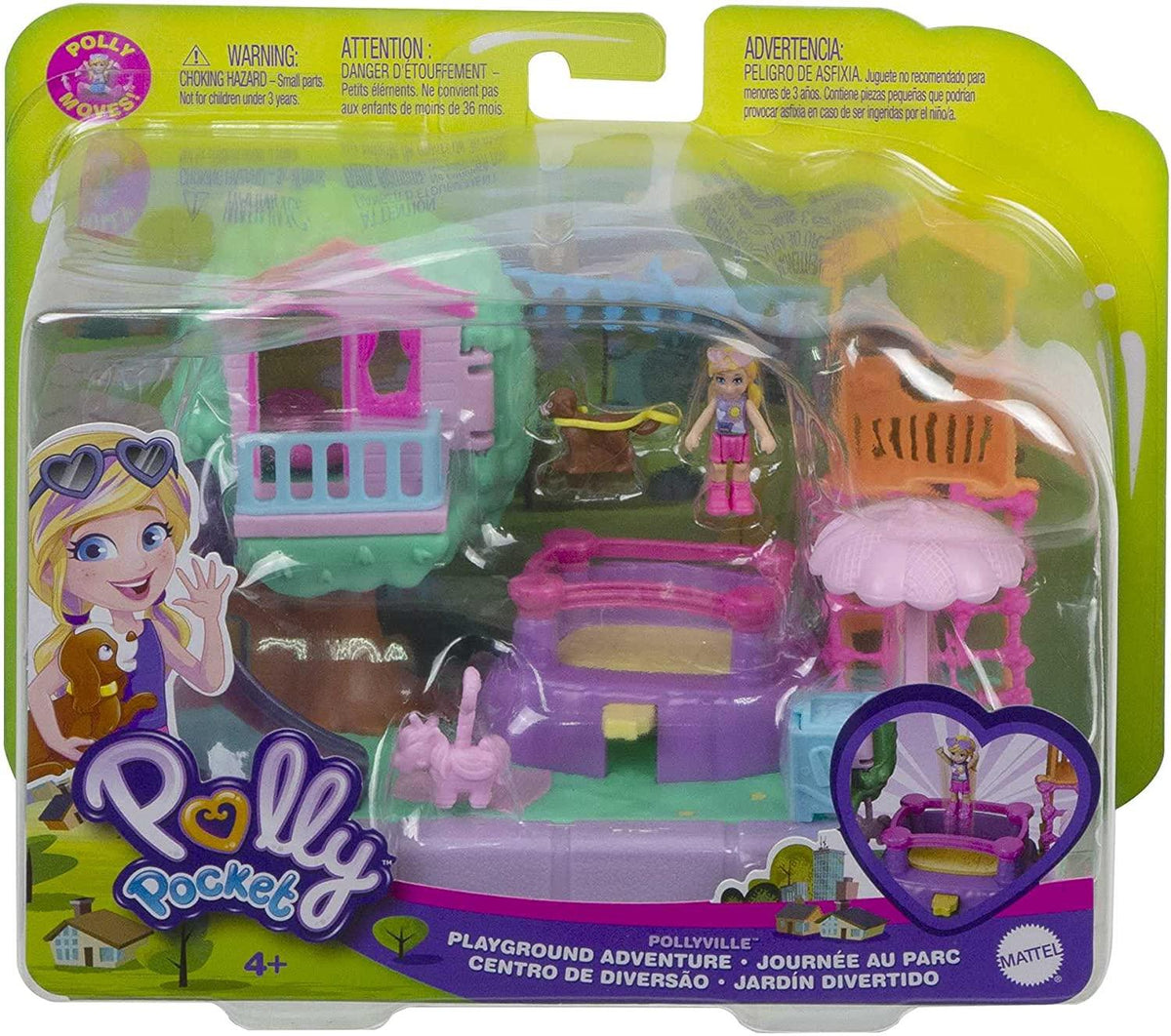 Polly Pocket Playground Adventure Set — Adventure Hobbies & Toys