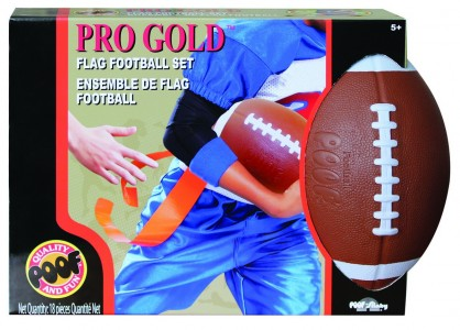 Pro Gold Flag Football Kit — Adventure Hobbies & Toys