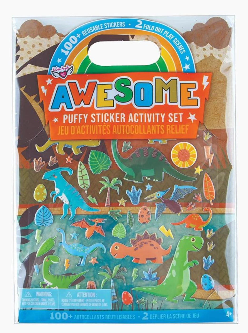 Puffy Sticker Play Set- Dinosaur — Adventure Hobbies & Toys