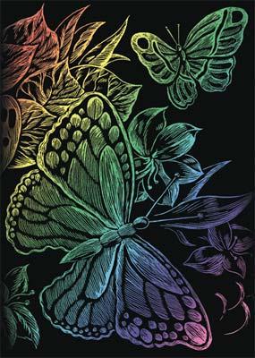 Rainbow Engraving Butterflies — Adventure Hobbies & Toys