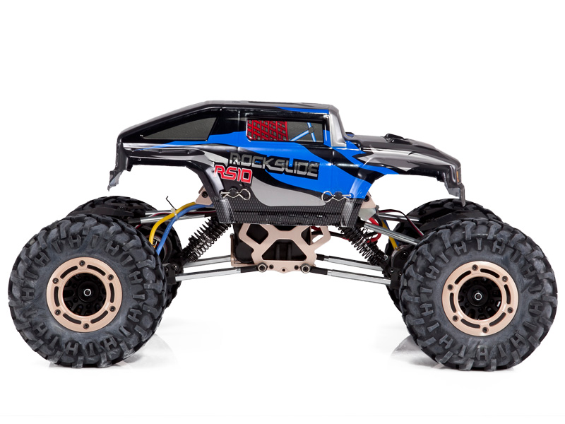 Red Cat 1/10 ROCKSLIDE RS10 Ready To Run Rock Crawler w/4 Wheel Steeri ...