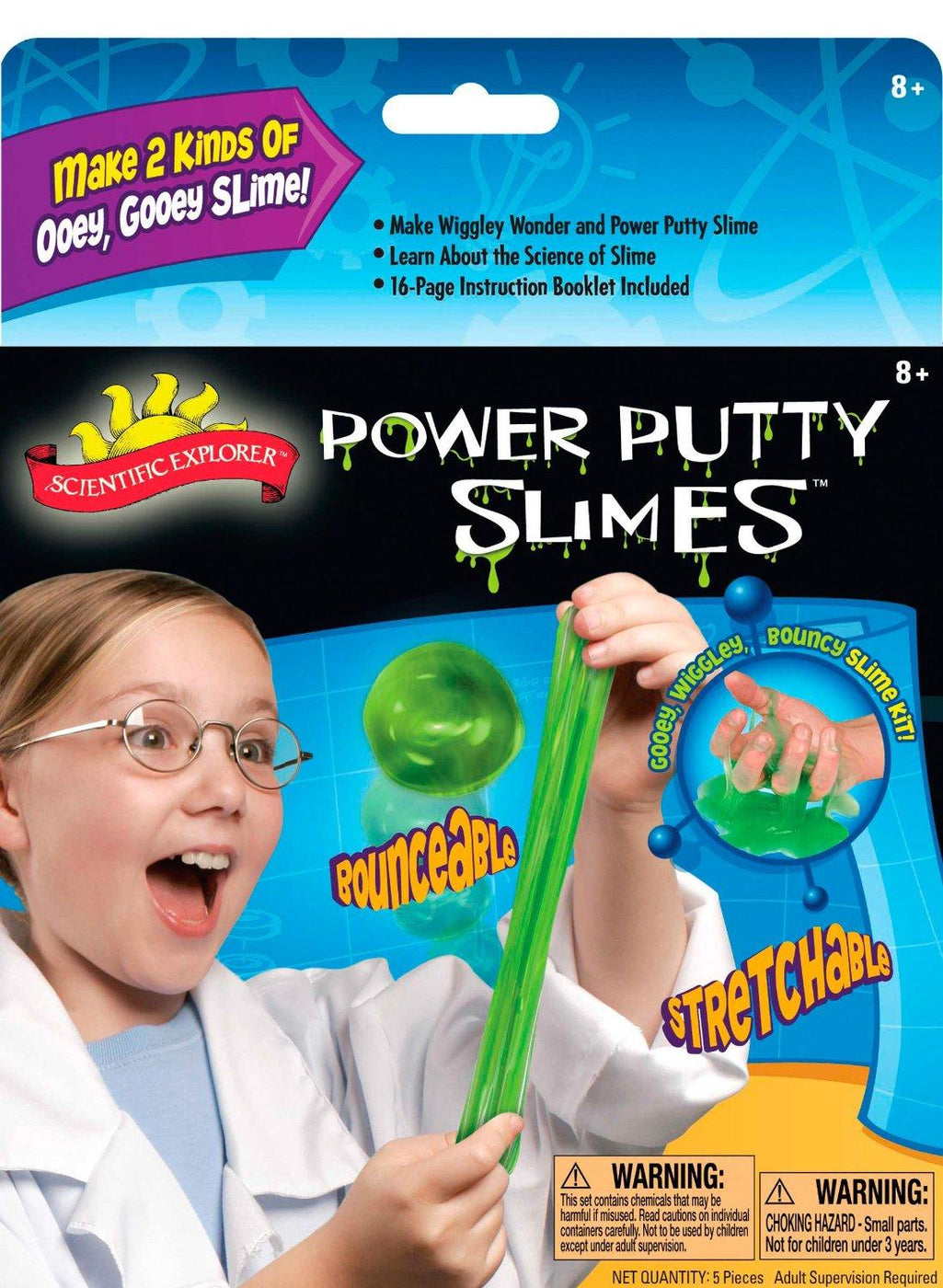 Scientific Explorer Power Putty Slimes Kit — Adventure Hobbies & Toys