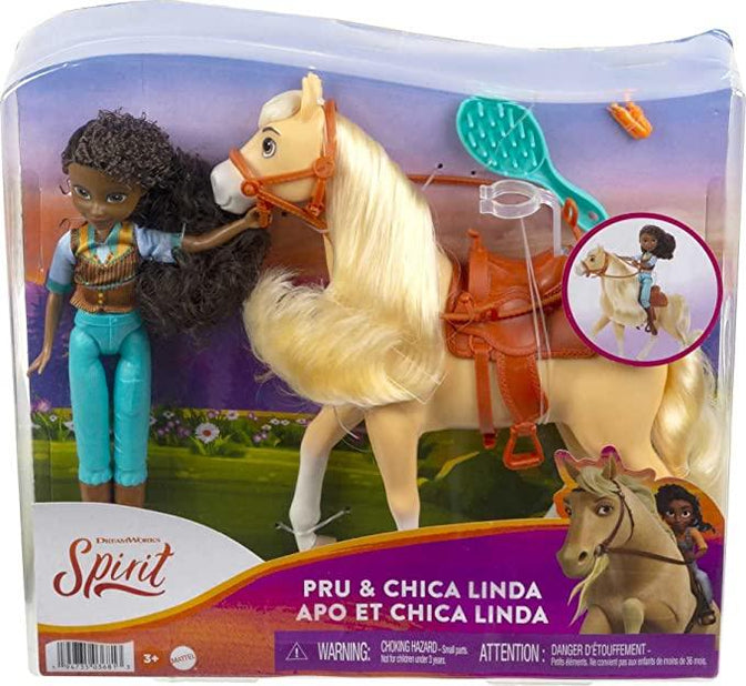 Spirit Pru and Chica Linda Doll and Horse Set — Adventure Hobbies & Toys