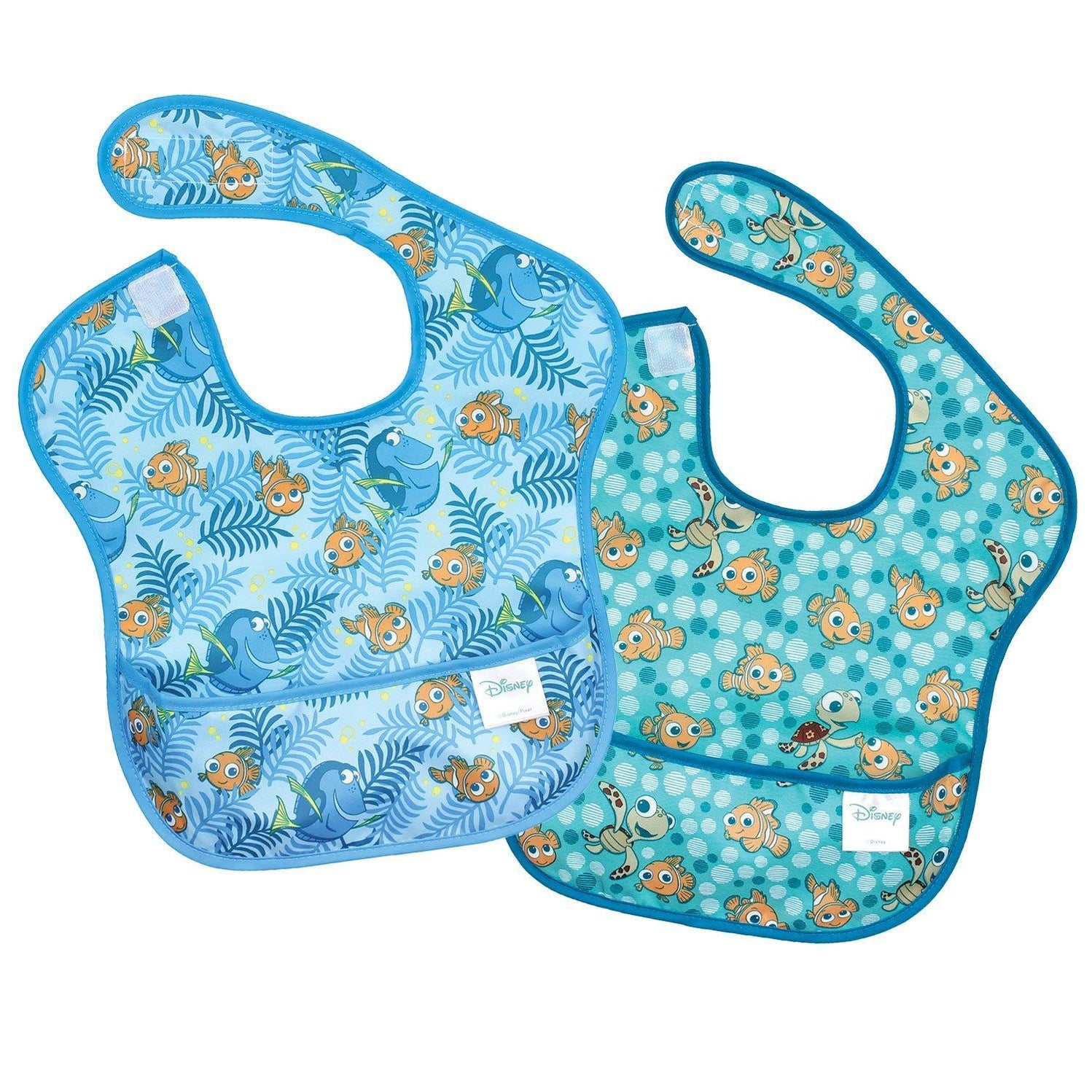 Super Bib 2-Pk Disney Finding Nemo — Adventure Hobbies & Toys