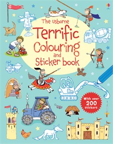 Terrific Sticker & Coloring Book — Adventure Hobbies & Toys