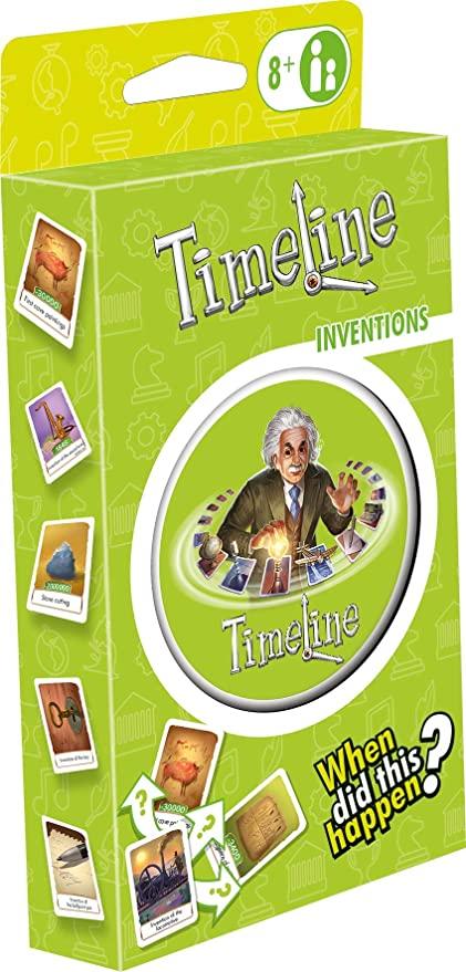 Timeline Inventions Card Game — Adventure Hobbies & Toys