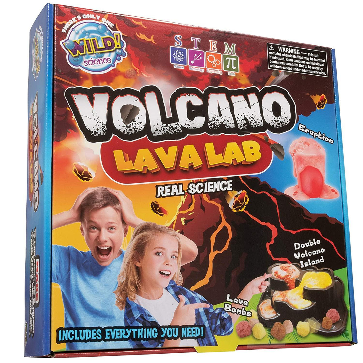 WILD! Science Volcano Lava Lab — Adventure Hobbies & Toys
