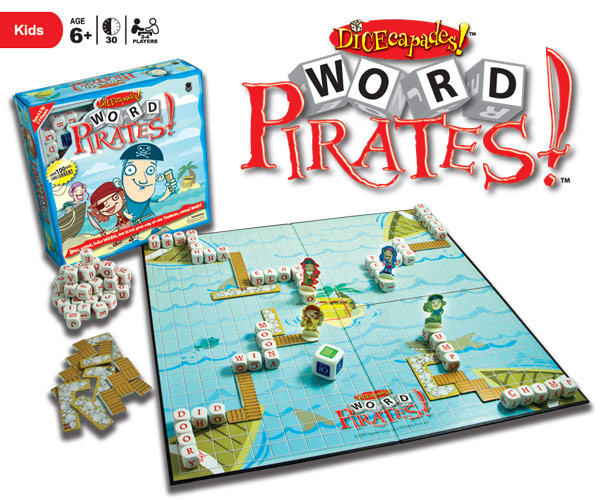 Word Pirates Family board game — Adventure Hobbies & Toys
