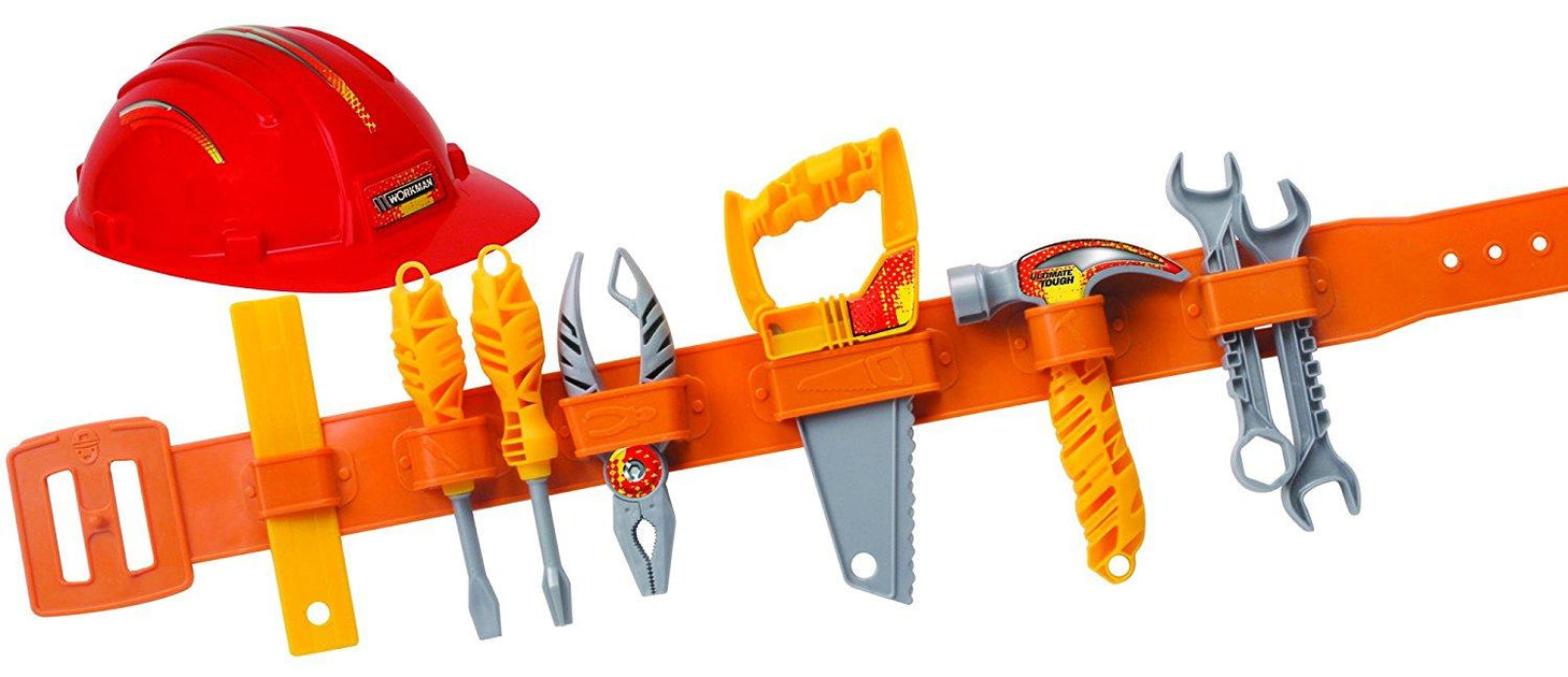 Workman Tool Belt & Hard Hat Set — Adventure Hobbies & Toys